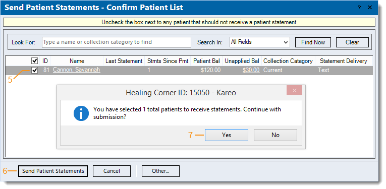 Text Balance Reminders - Tebra Help Center